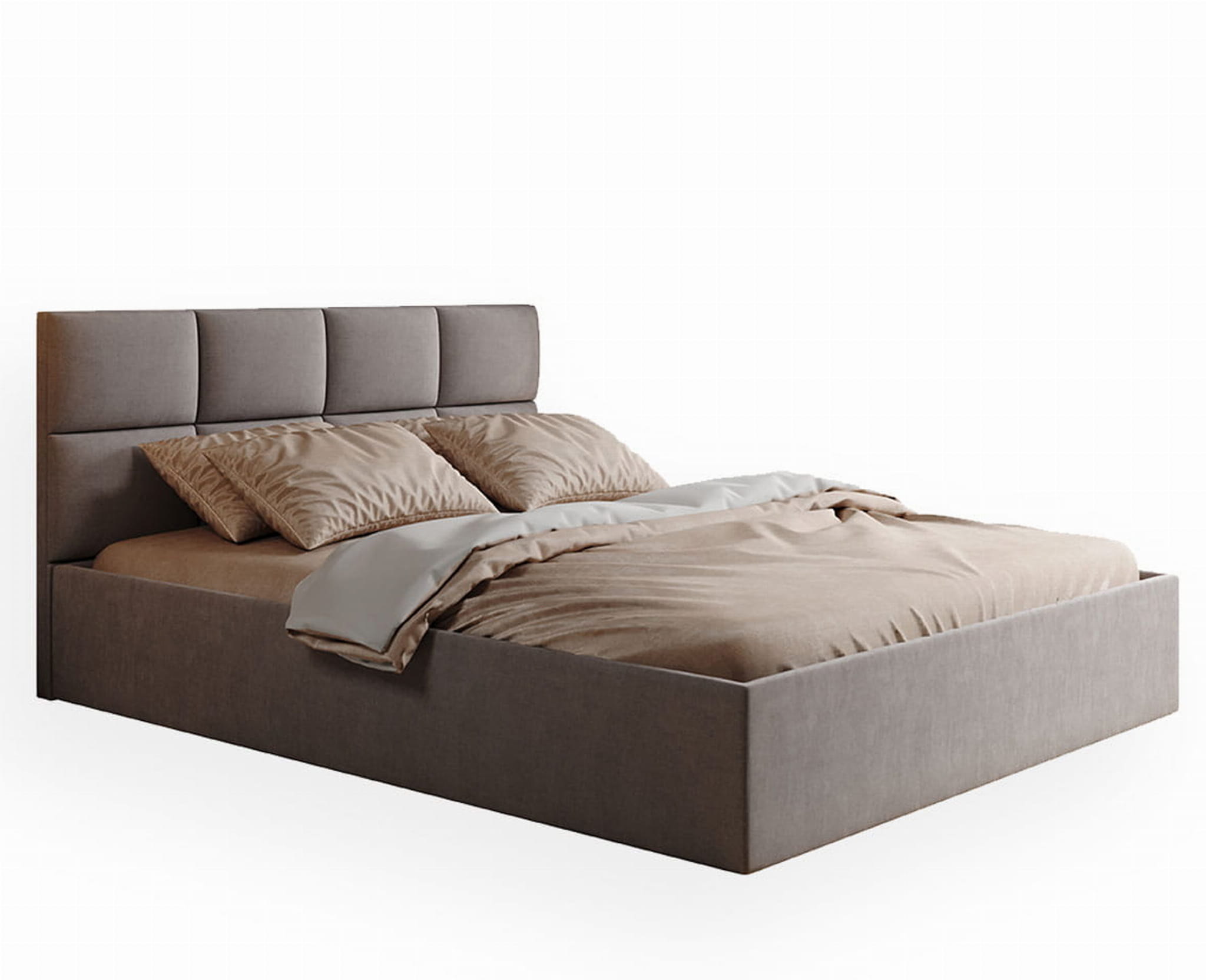 Łóżko z pojemnikiem na pościel Carlo 140 Jasmine 24 MyBed - Łóżka i ...